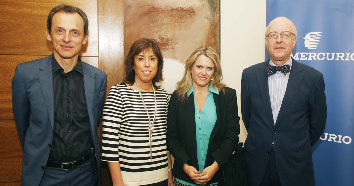 Pedro Duque, Verónica Matte, María Olivia Browne, Embajador ...